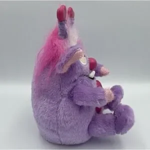 Gemmy | Toys | Gemmy Monster Maniacs Purple Love Ya Plush Valentines ...